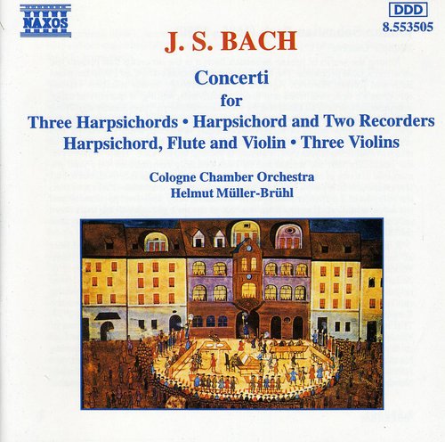 BACH, J.S.: Concertos for Harpsichords, Recorders and Violin – ArkivMusic