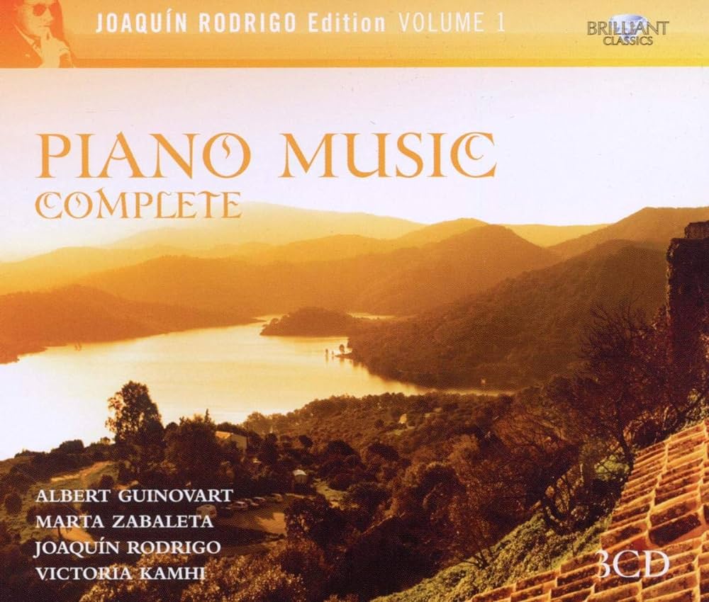 Rodrigo: Complete Piano Music - Brilliant Classics: BRI9159 | Buy from ...
